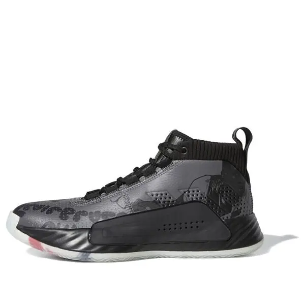 Adidas Dame 5 High Top Sneakers - Black
