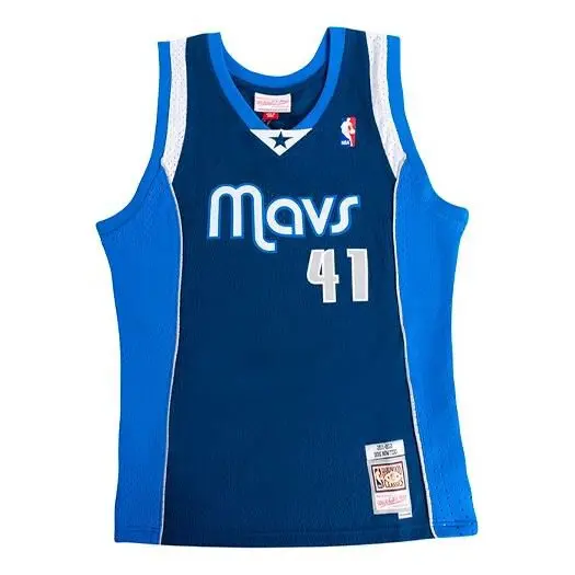 Mitchell & Ness Nba Dallas Mavericks "mavericks 41" Basketball Jersey - Default Colorway
