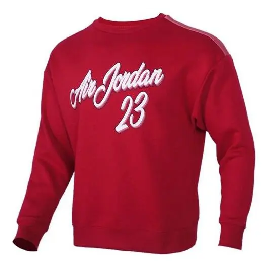 JORDAN 23 Fleece Lined Pullover - Wine Red