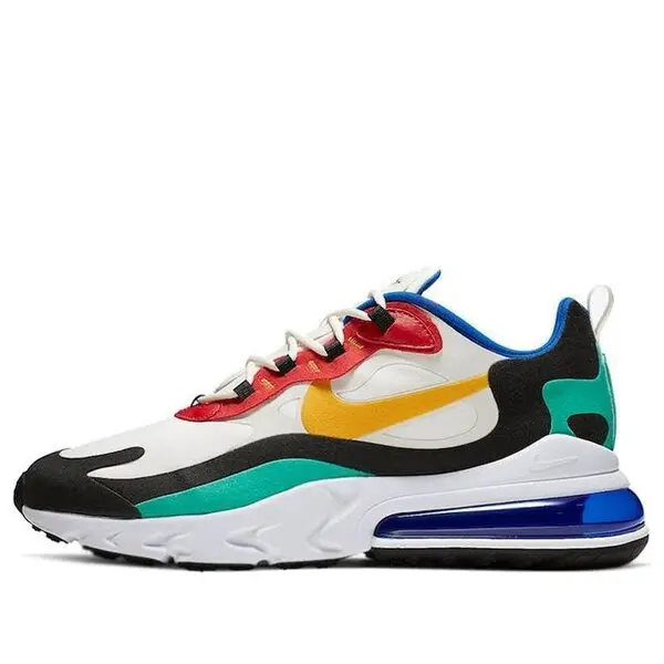 Nike Max 270 React Bauhaus Sneakers - White/red/yellow