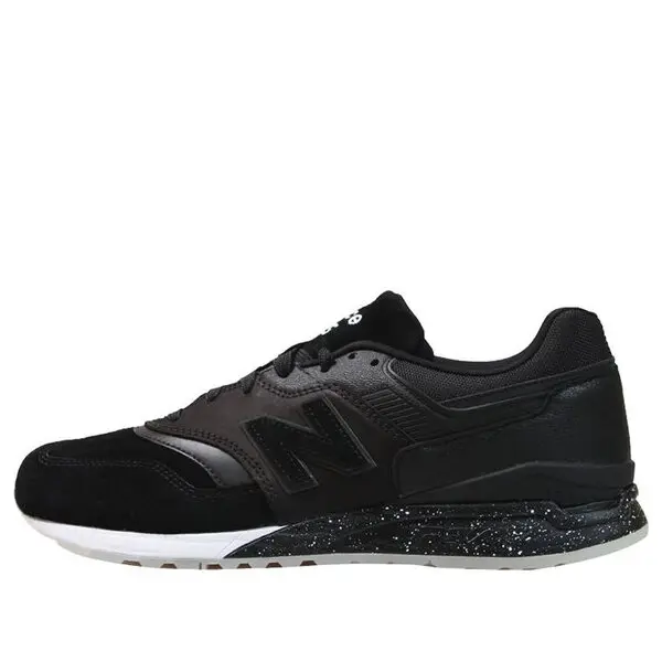 NEW BALANCE 997.5 Vinyl Pack Low Top Sneakers - Black