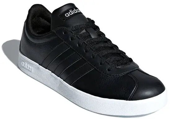 Adidas Vl Court 2.0 Low Top Sneakers - Black