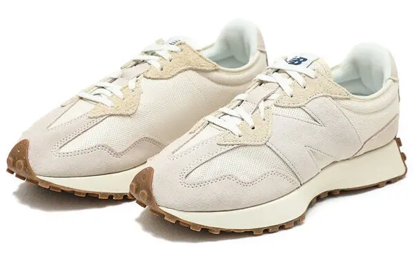 NEW BALANCE 327 "nimbus Cloud Crimson - Cream/yellow
