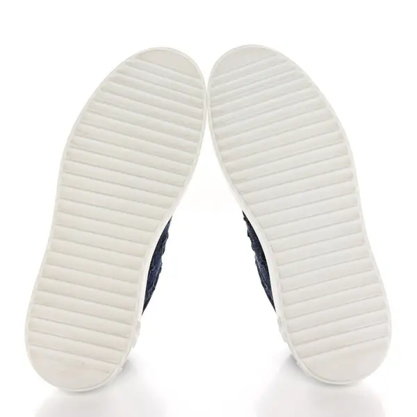 LOUIS VUITTON Time Out Sneakers - Blue/white