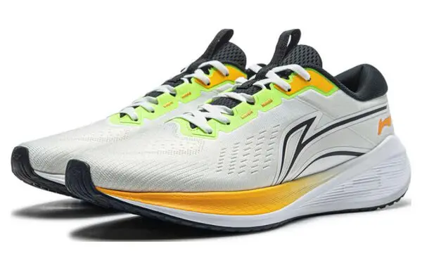 LI-NING Wushi 5s Lite V2 Arst053- Athletic Sneakers - White/yellow