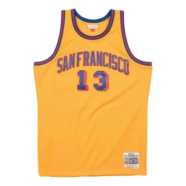 Mitchell & Ness 1962-63 Golden State Warriors Basketball Vest - Default Colorway