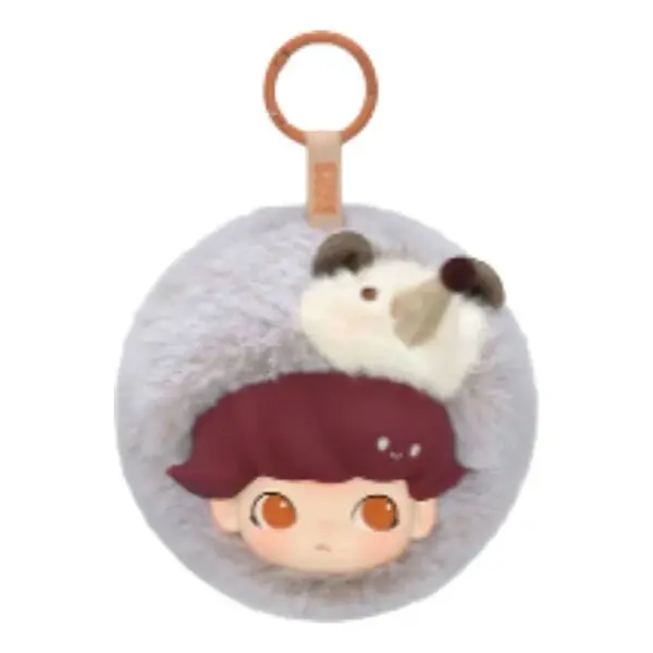 POP MART Dimoo The Secret Theatre Club Series Earphone Case 'cherry Hoglet - Multi-color