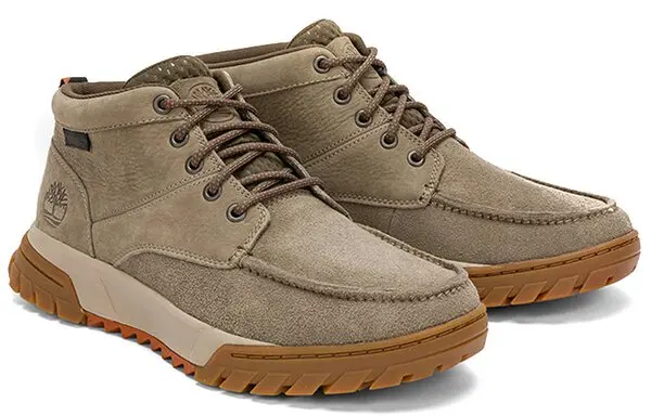 Timberland Boulder Trail Chukka Boots - Grey/brown/white