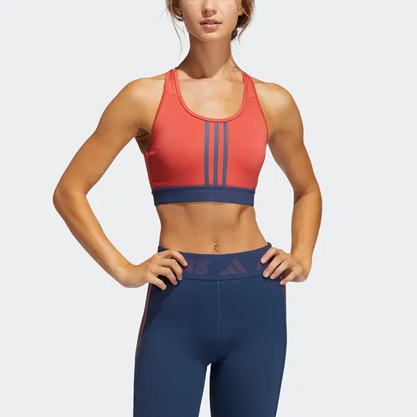 Adidas 3-stripes Bra - Red