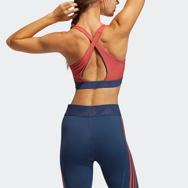 Adidas 3-stripes Bra - Red