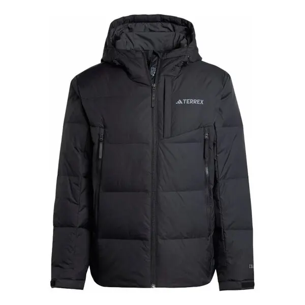 Adidas Xpl Goose Down Jacket Asia Sizing - Black
