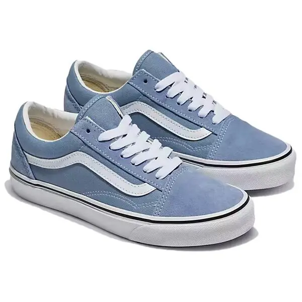 VANS Color Theory Old Skool Lace Up Sneakers - Blue