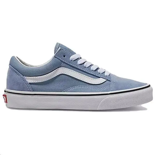 VANS Color Theory Old Skool Lace Up Sneakers - Blue