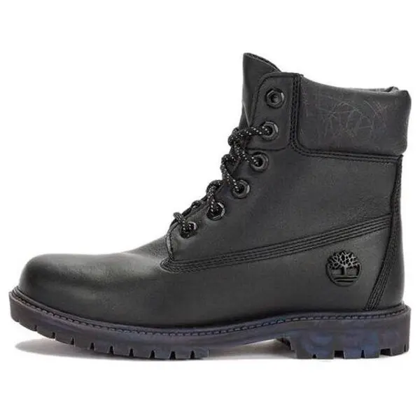 Timberland Heritage 6 Inch Lace-up Waterproof Boots - Black