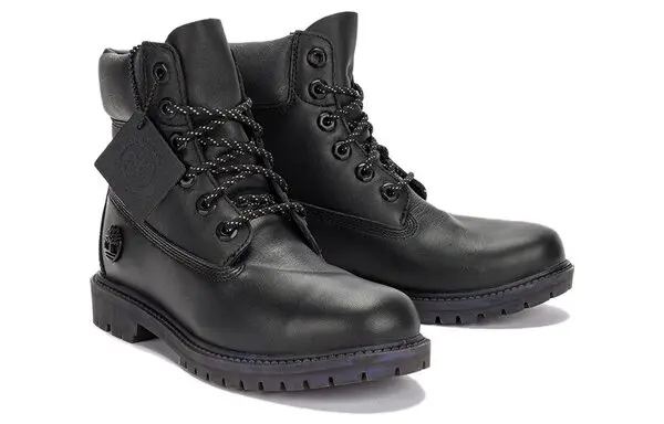 Timberland Heritage 6 Inch Lace-up Waterproof Boots - Black