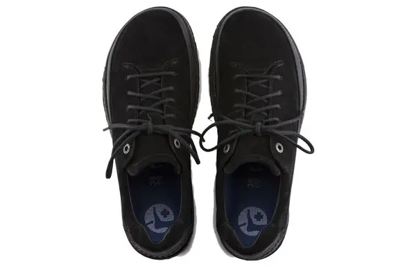 BIRKENSTOCK Honnef Low Suede Leather - Black/brown