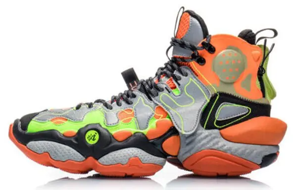 LI-NING 2020 Ace Version Orange Athletic Sneakers