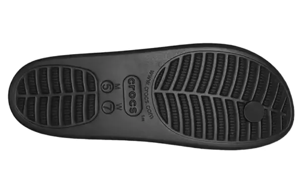 CROCS Baya Platform Cut Out Detail Flip Flops
