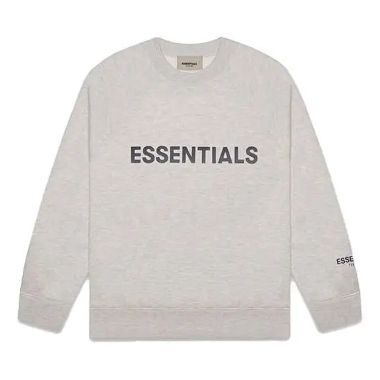 Fear Of God Crew Neck Sweatshirt - Grey/beige