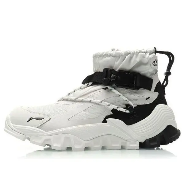 LI-NING Aurora Hillwalker High-top Sneakers - Whiteblack