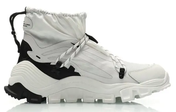 LI-NING Aurora Hillwalker High-top Sneakers - Whiteblack