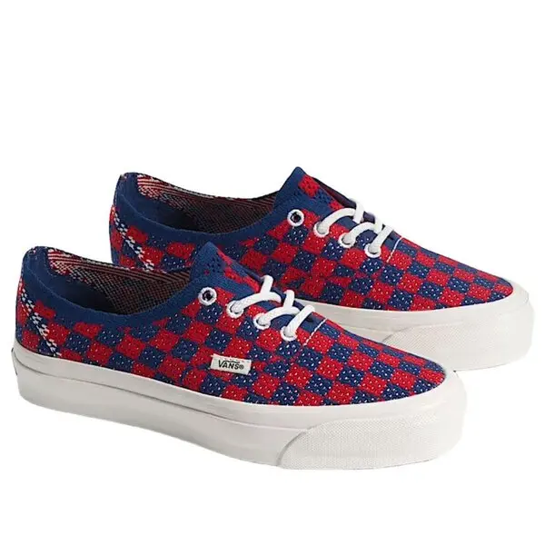 VANS Authentic Checkerboard Lace Up Sneakers