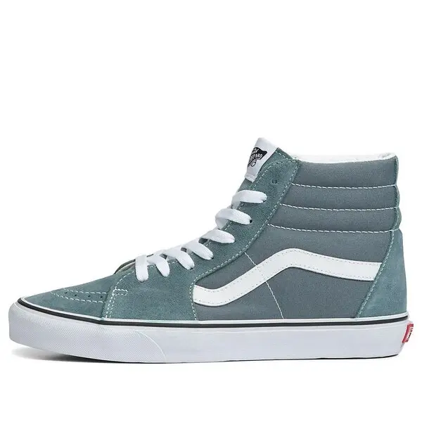 VANS Sk8-hi High Top Sneakers - Blue/white