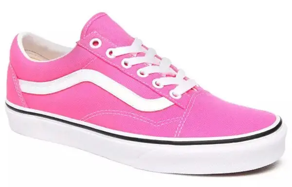 VANS Old Skool Sneakers - White/pink