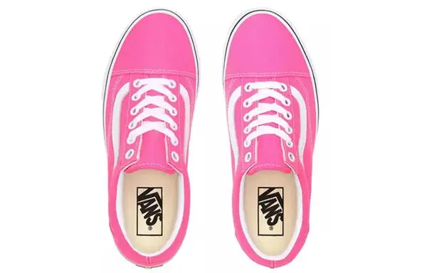 VANS Old Skool Sneakers - White/pink