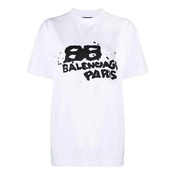 Balenciaga Hand-drawn Bb Icon T-shirt