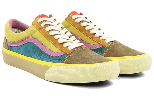 VANS Old Skool Lx Low Top Sneakers - Brown/pink