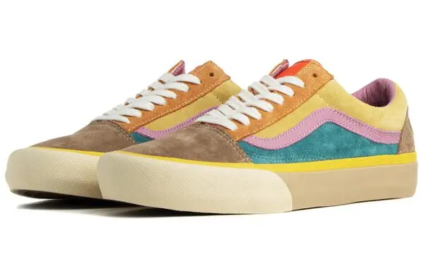 VANS Old Skool Lx Low Top Sneakers - Brown/pink