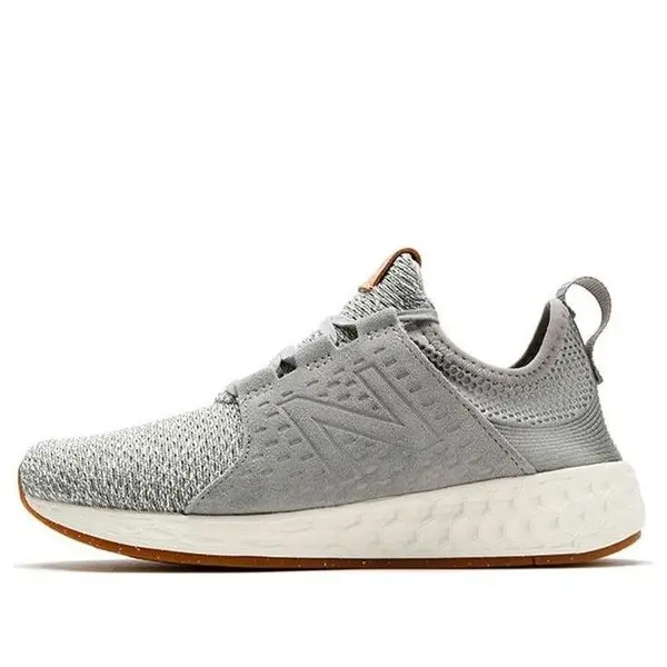NEW BALANCE Fresh Foam Cruz Athletic Shoe - Gray/white/brown