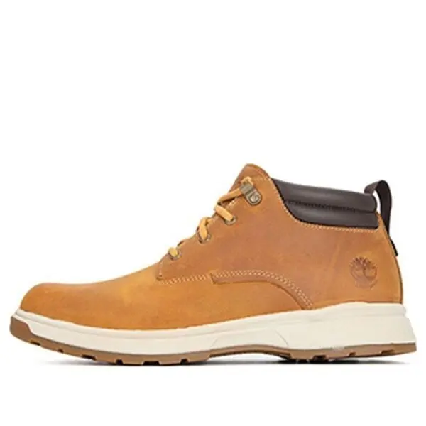 Timberland Atwells Ave Waterproof Chukka Boots - Yellow/white/brown
