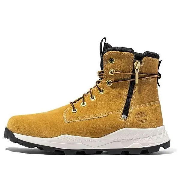 Timberland Brooklyn Side Zip Boot - Yellow/white/black