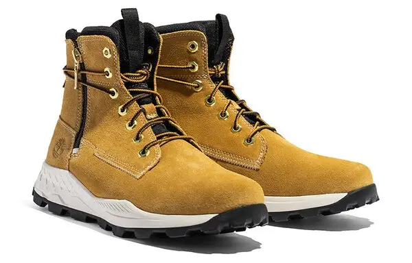 Timberland Brooklyn Side Zip Boot - Yellow/white/black