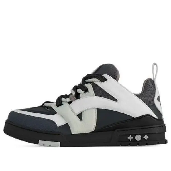 LOUIS VUITTON Skate Sneakers - Black/white/grey