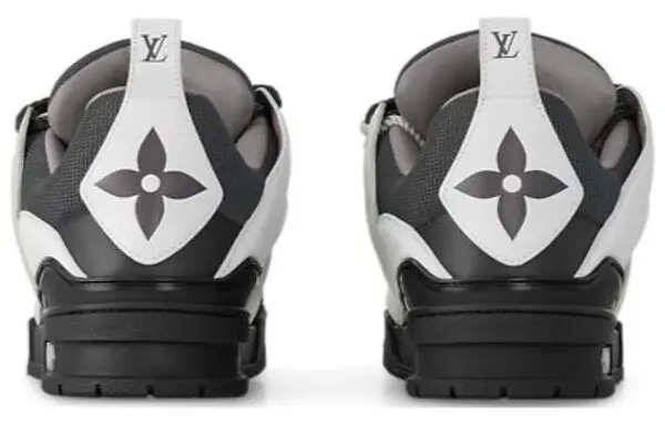 LOUIS VUITTON Skate Sneakers - Black/white/grey
