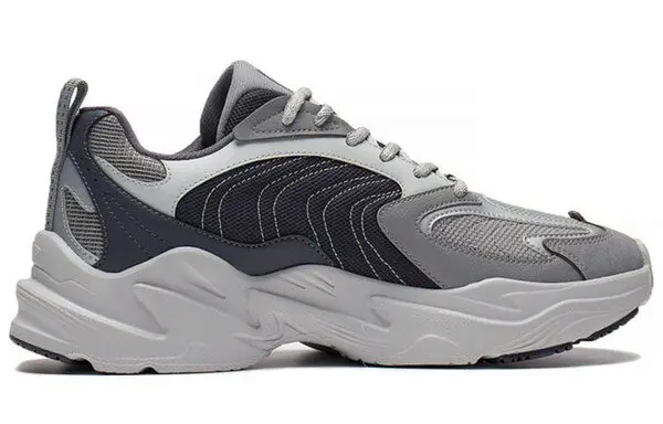 LI-NING Qixing Athletic Sneakers - Grey/black