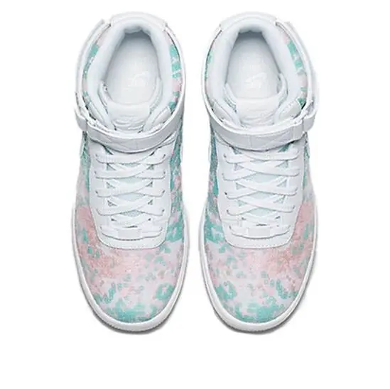 Nike Force 1 Upstep Hi Lx Sequin Fabric Sneakers