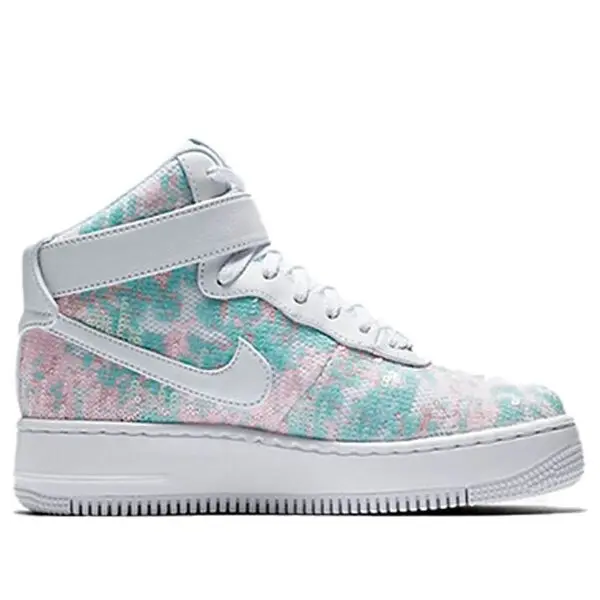 Nike Force 1 Upstep Hi Lx Sequin Fabric Sneakers