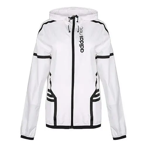 Adidas Neo Casual Windbreaker Jacket - White