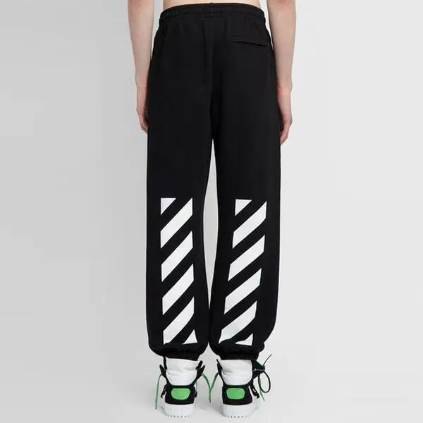 Off-White Ss22 Solid Color Casual Pants/trousers Black - Multi-color