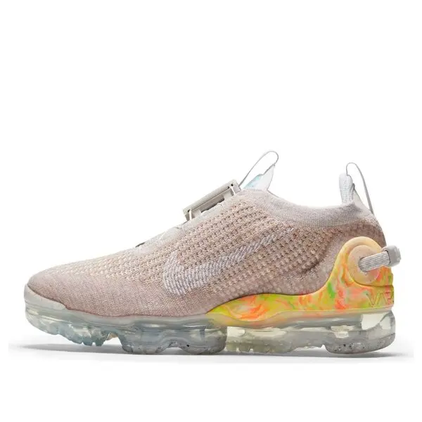 Nike Vapormax 2020 Flyknit Sneakers - Cream/orange