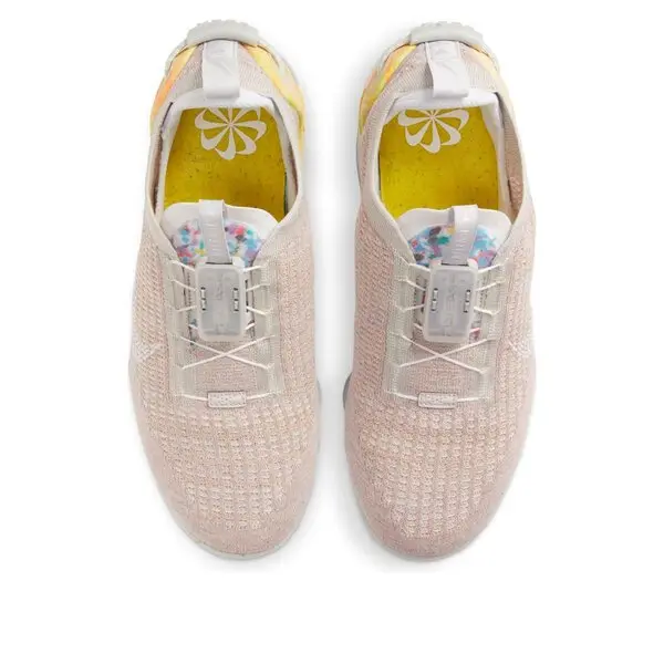 Nike Vapormax 2020 Flyknit Sneakers - Cream/orange
