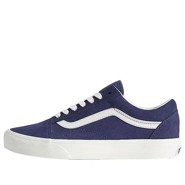 VANS Old Skool Suede Sneakers - Deep Twilight Blue/white