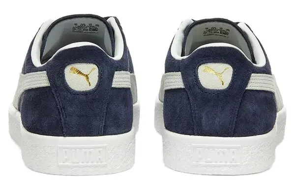 PUMA Suede Vintage Peacoat Low Top Sneakers - Blue