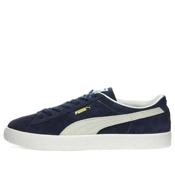 PUMA Suede Vintage Peacoat Low Top Sneakers - Blue