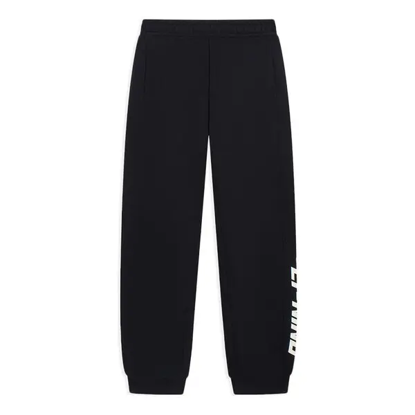 LI-NING Logo Sports Sweatpants - Black