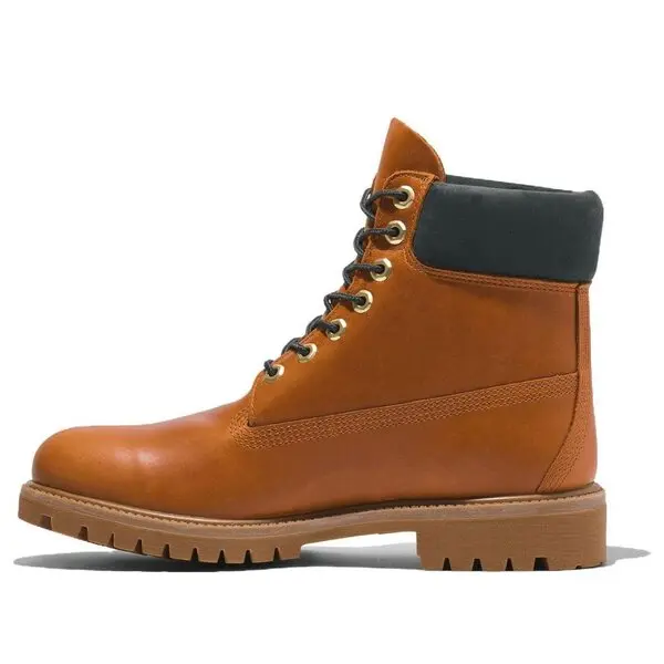 Timberland Premium 6-inch Waterproof Lace-up Boots - Brown/black